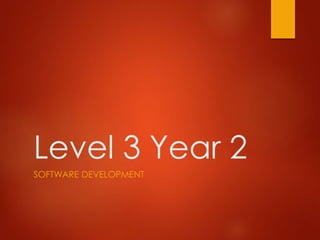 Induction Powerpoint - Computing Level 3 Year 2 | PPTX