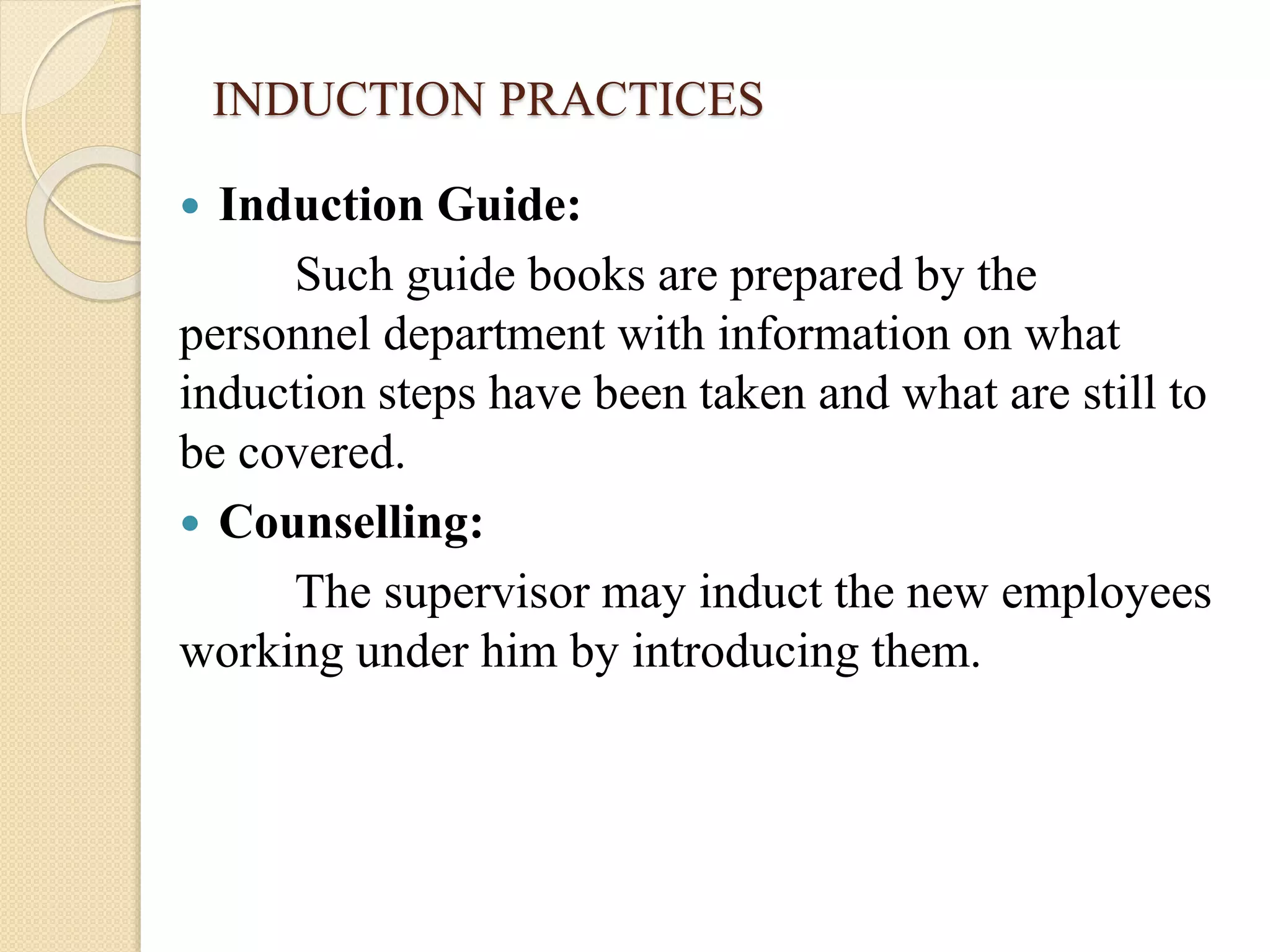Induction procedure | PPTX