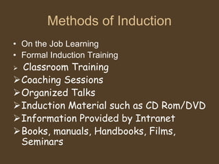Induction Process.ppt induction process inhrm | PPT