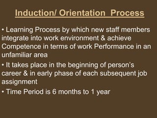 Induction Process.ppt induction process inhrm | PPT