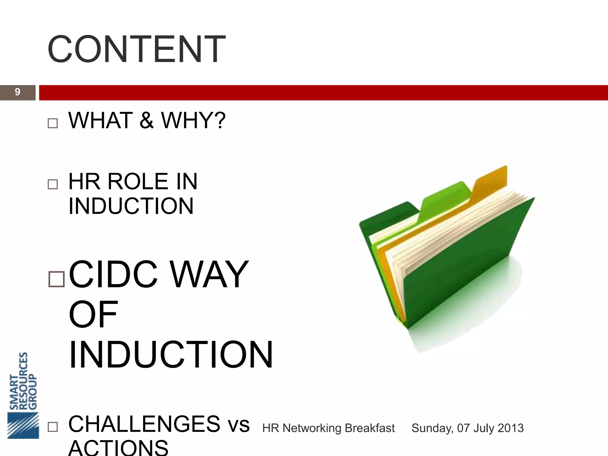 Induction program final | PPT