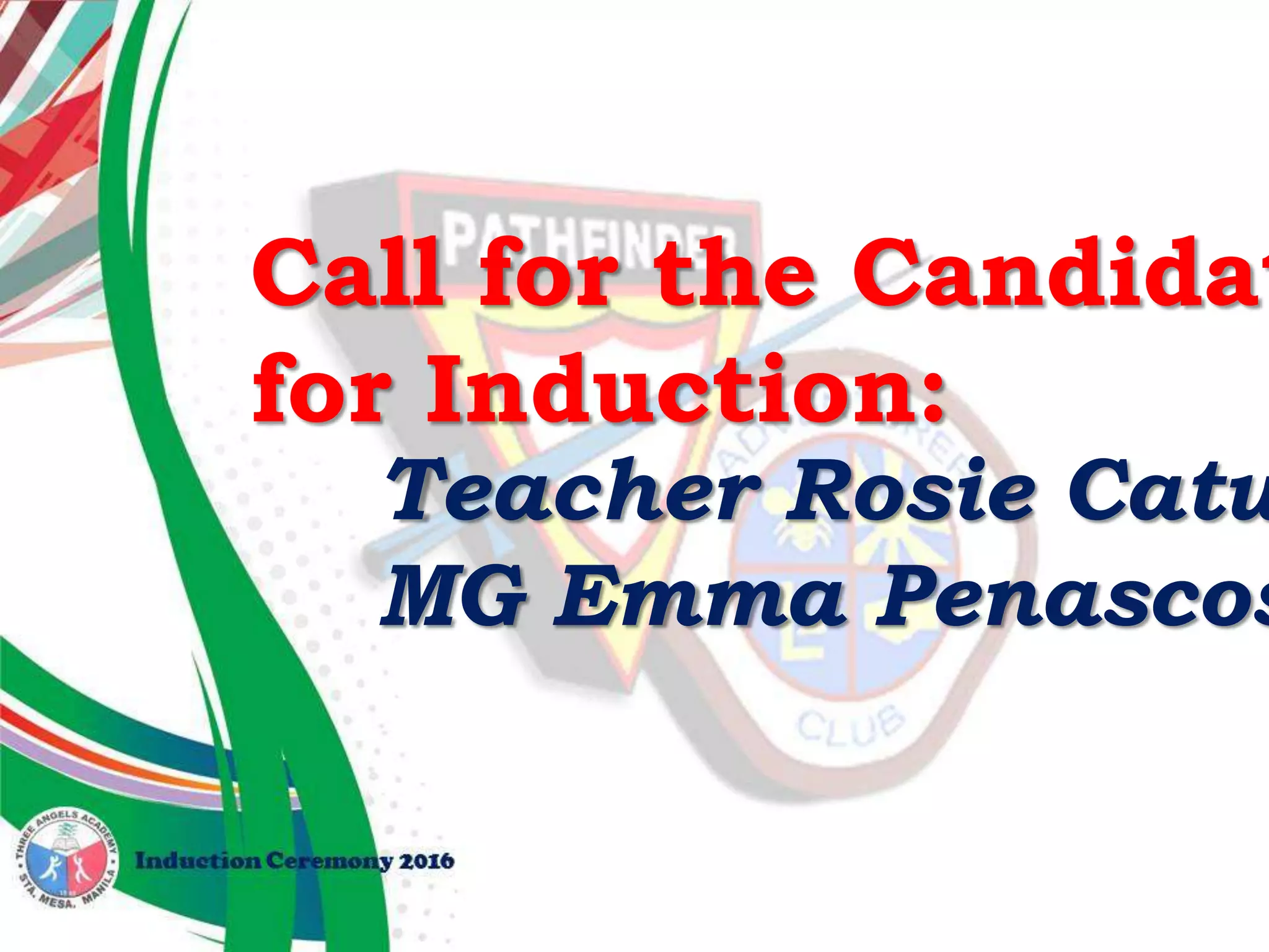 Induction program powerpoint 2016 | PPTX