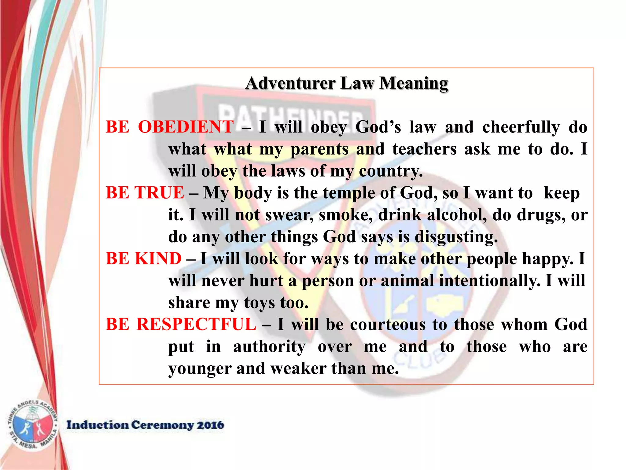 Induction program powerpoint 2016 | PPTX