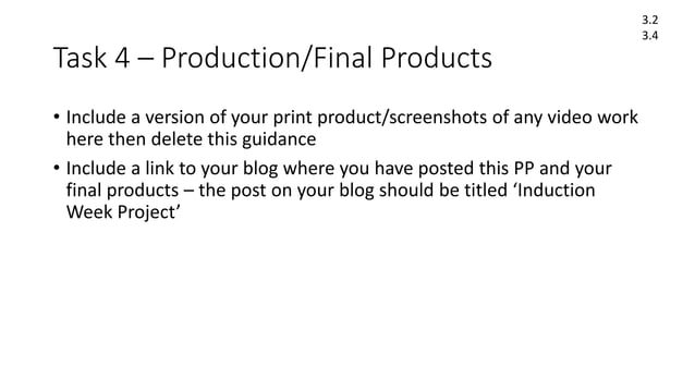 Induction Project | PPT | Free Download