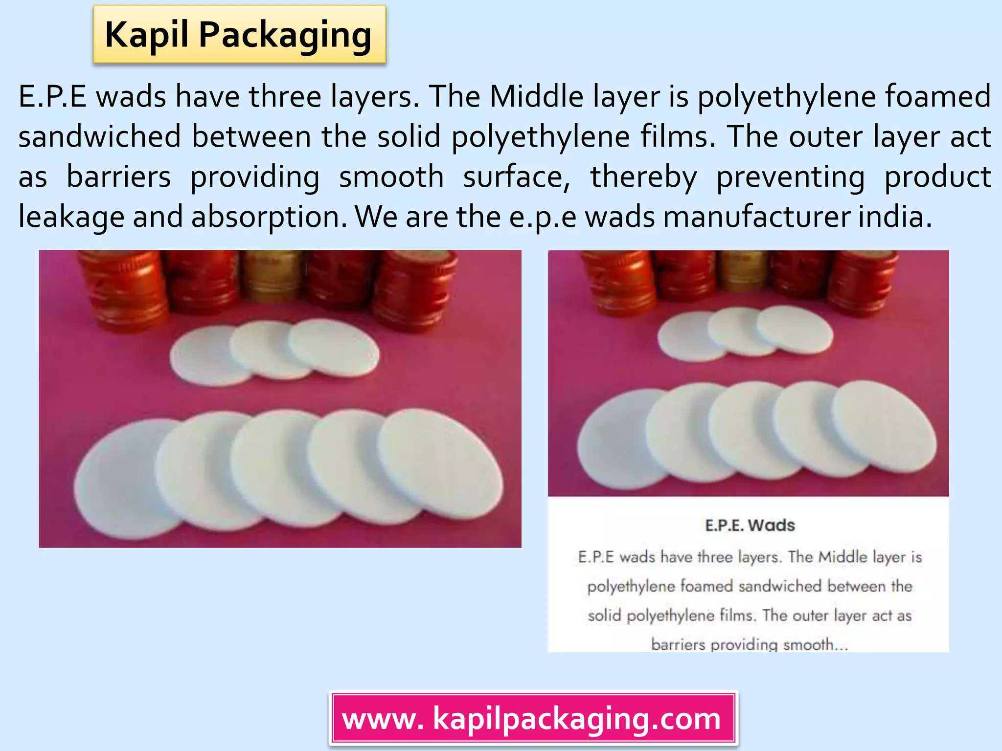 induction sealing wads manufacturers in india.pptx