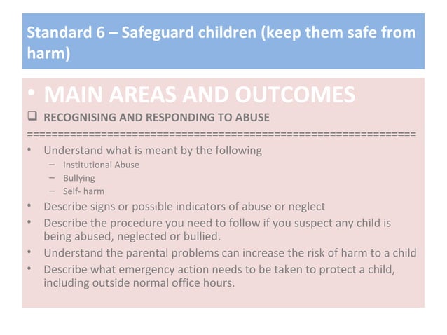 Induction Standards Part Six | PPT