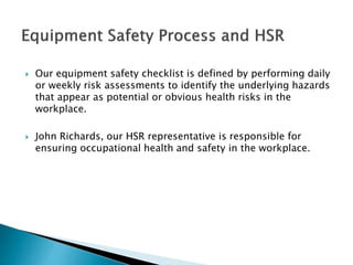 OH&S Induction | PPT