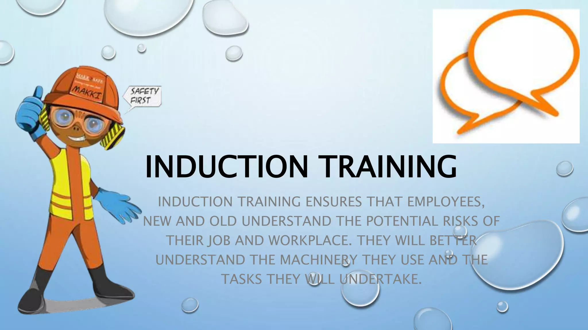 Health and Safety Induction Training | PPTX