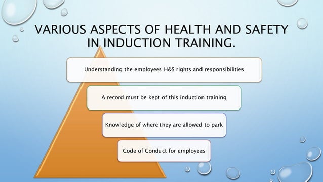 Health and Safety Induction Training | PPTX | Home & Garden