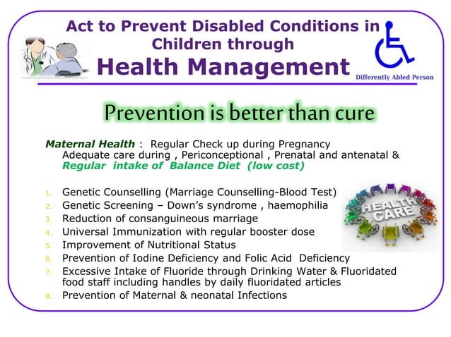 Disability _Child_Care_Management of Disabilities_ Health related ...