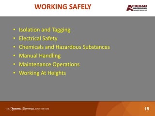 General mining and underground induction | PPTX