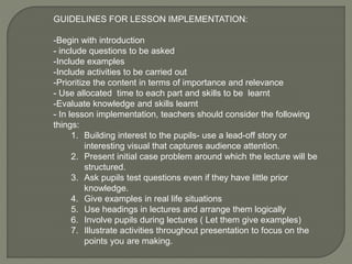 Induction workshop for teachers | PPTX