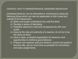 Induction workshop for teachers | PPTX