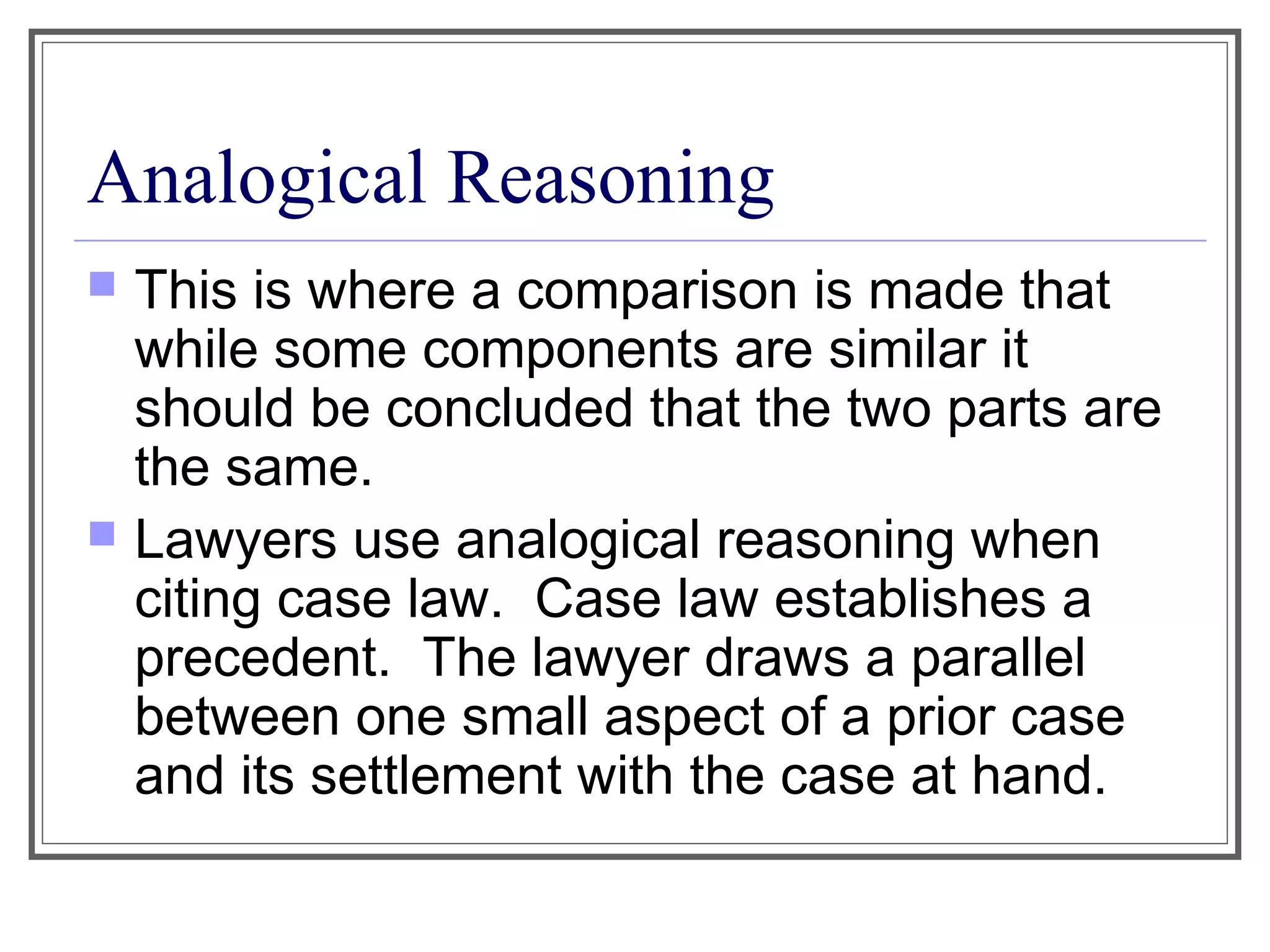 Introduction To Inductive And Deductive Reasoning Ppt