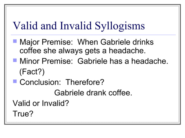 Introduction To Inductive And Deductive Reasoning Ppt