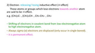 inductive-effect organic chemistry mechanism.pptx