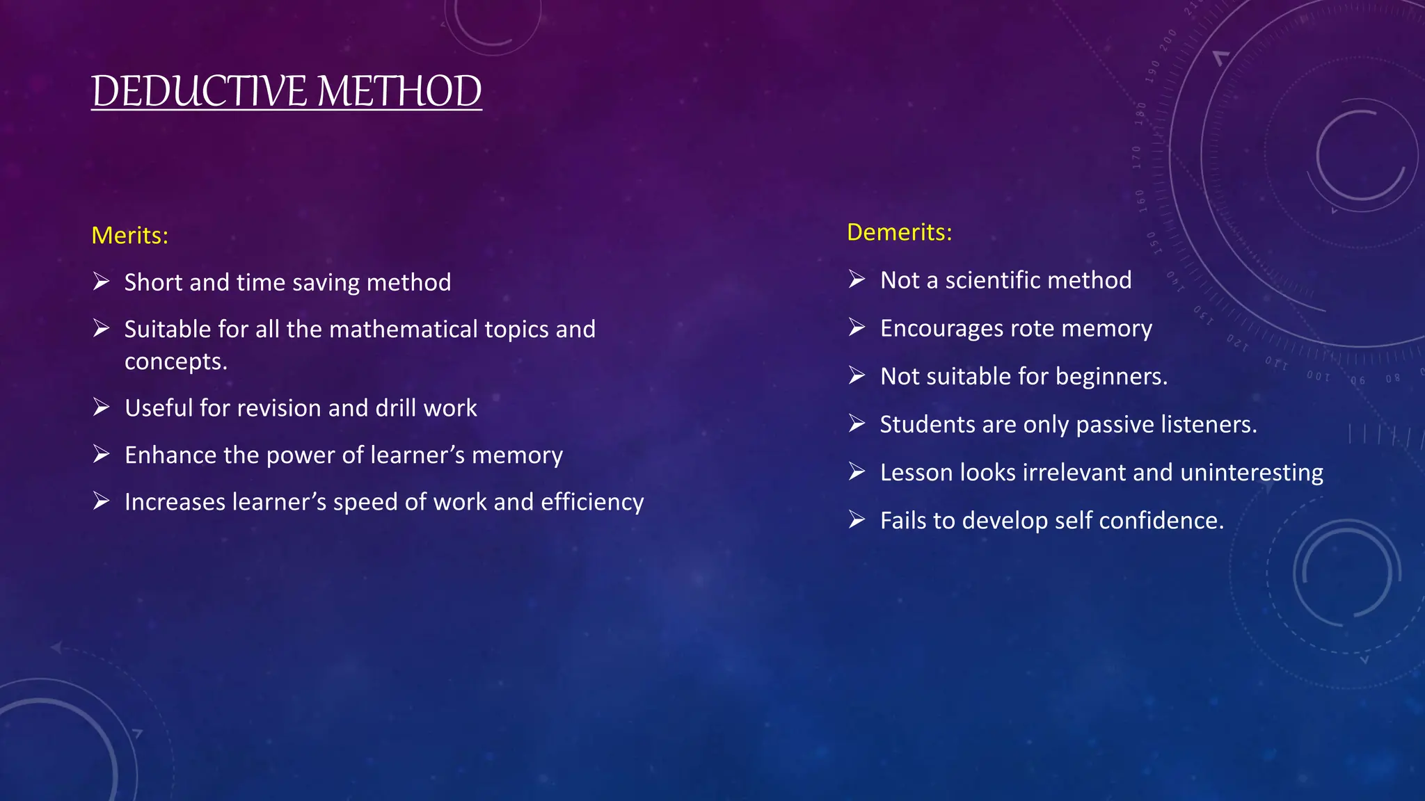 INDUCTIVE And DEDUCTIVE Method- PPP | PPT