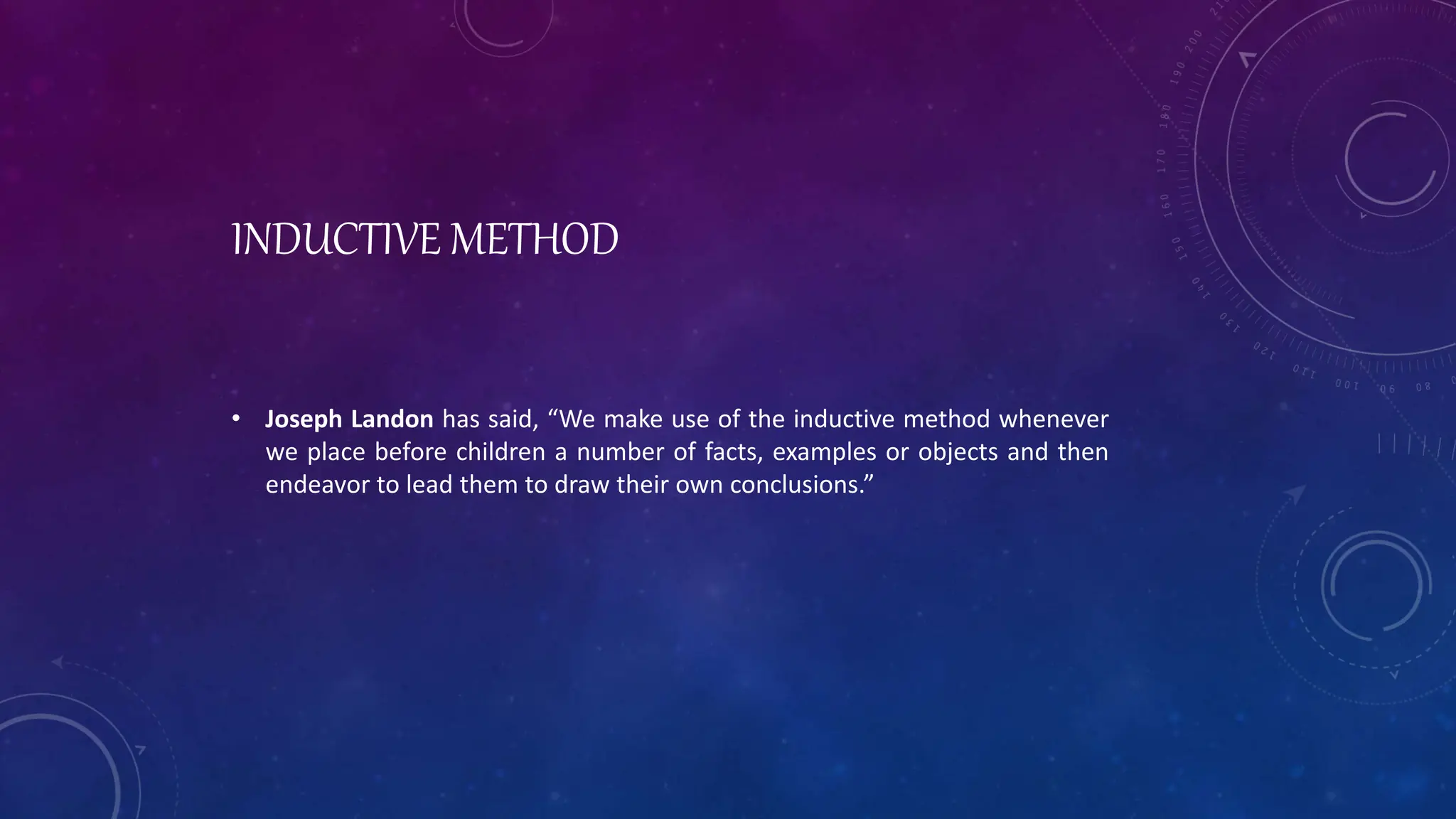 INDUCTIVE And DEDUCTIVE Method- PPP | PPT