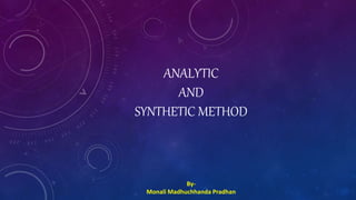 INDUCTIVE And DEDUCTIVE Method- PPP | PPTX