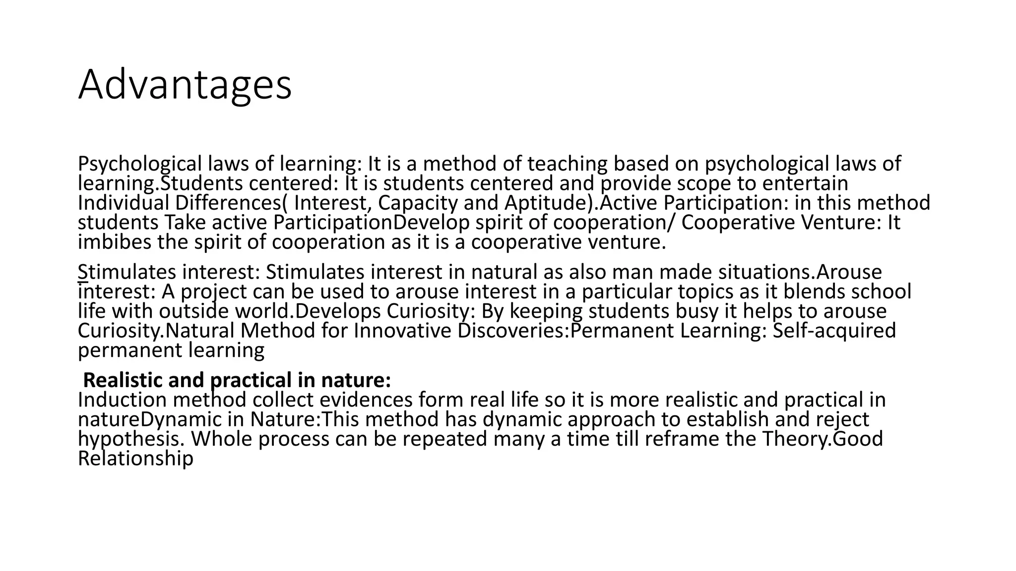 Inductive And Deductive Method Of Teaching Ppt