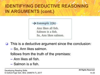Inductive and Deductive Reading Skills - Chapter 6.pptx