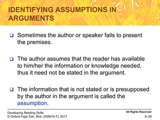 Inductive and Deductive Reading Skills - Chapter 6.pptx