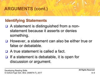 Inductive and Deductive Reading Skills - Chapter 6.pptx