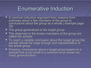 Inductive and deductive reasoning | PPT