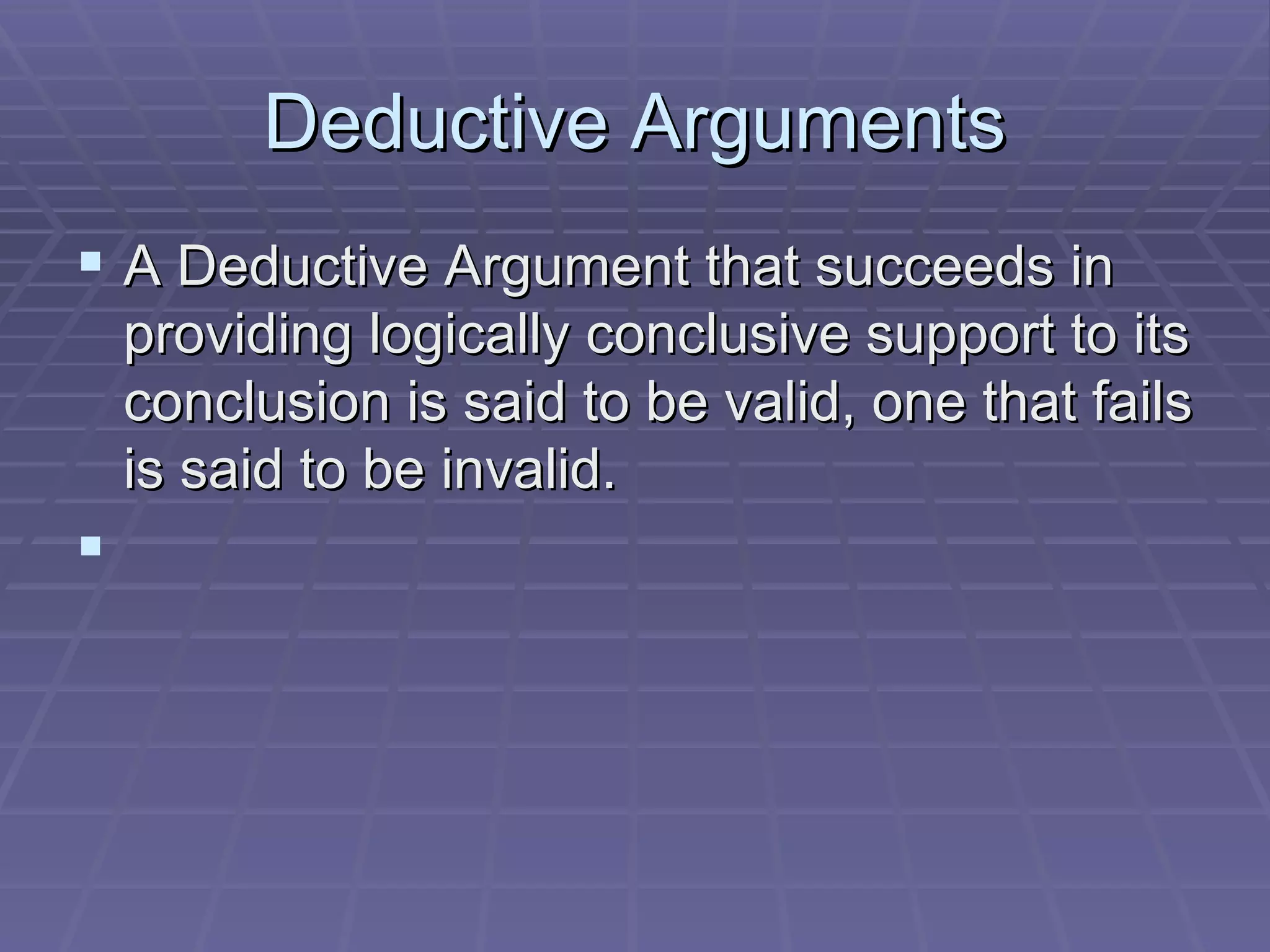 Inductive and deductive reasoning | PPT