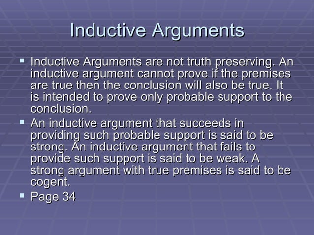 Inductive and deductive reasoning | PPT