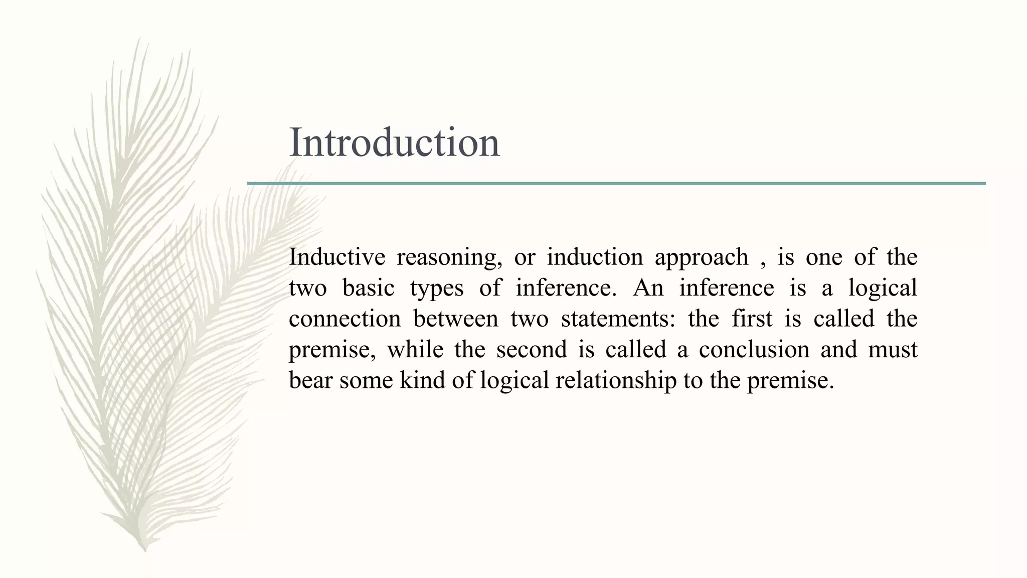 Inductive Approach in Accounting Theory | PPTX