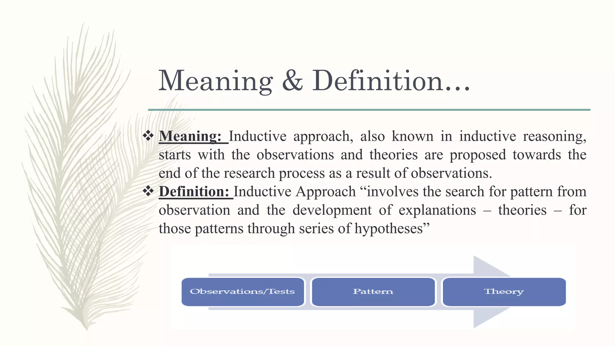 Inductive Approach In Accounting Theory Pptx Science