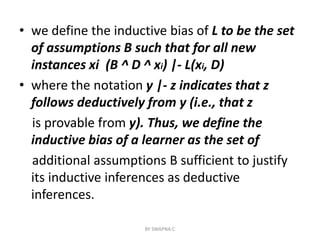 Inductive bias | PPTX