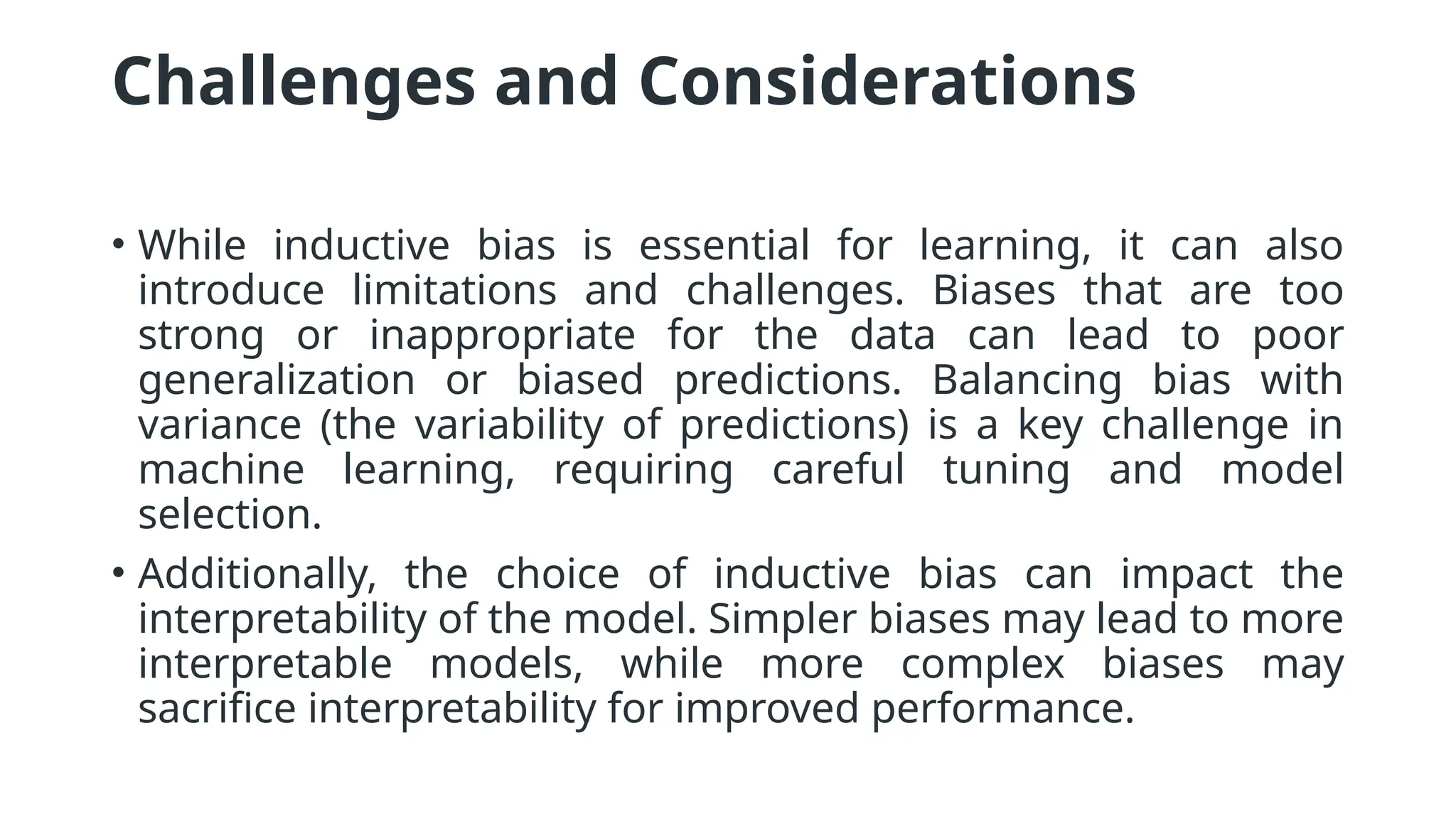Inductive Bias and various characteristics of inductive bias.pptx