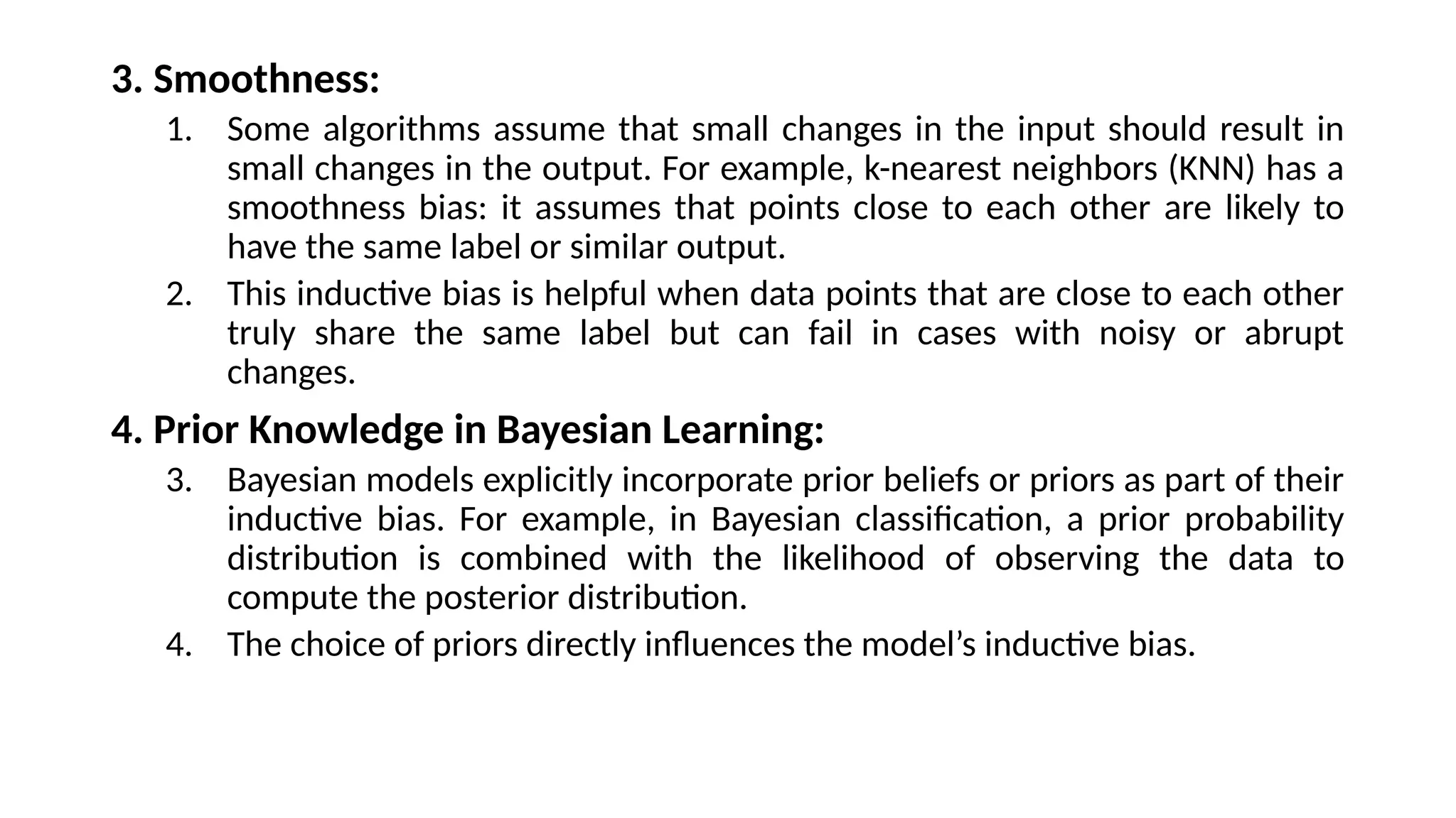 Inductive Bias and various characteristics of inductive bias.pptx