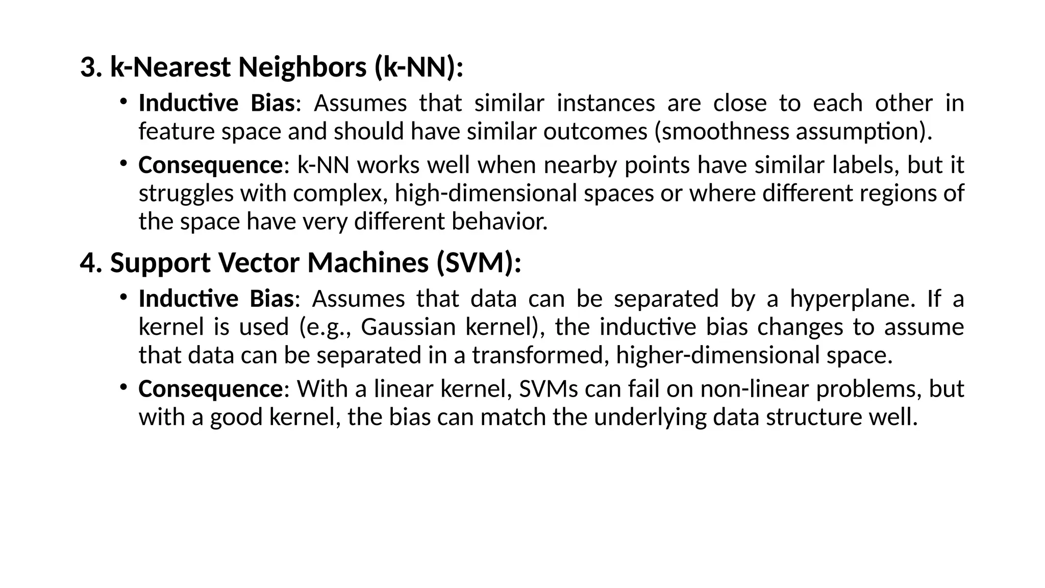 Inductive Bias and various characteristics of inductive bias.pptx