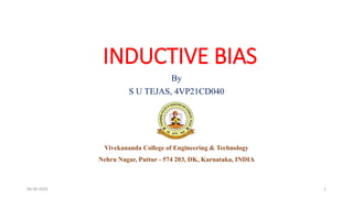 Understanding Inductive Bias in Machine Learning | PPTX