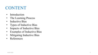 Understanding Inductive Bias in Machine Learning | PPTX