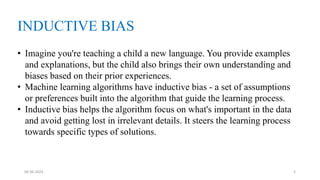Understanding Inductive Bias in Machine Learning | PPTX