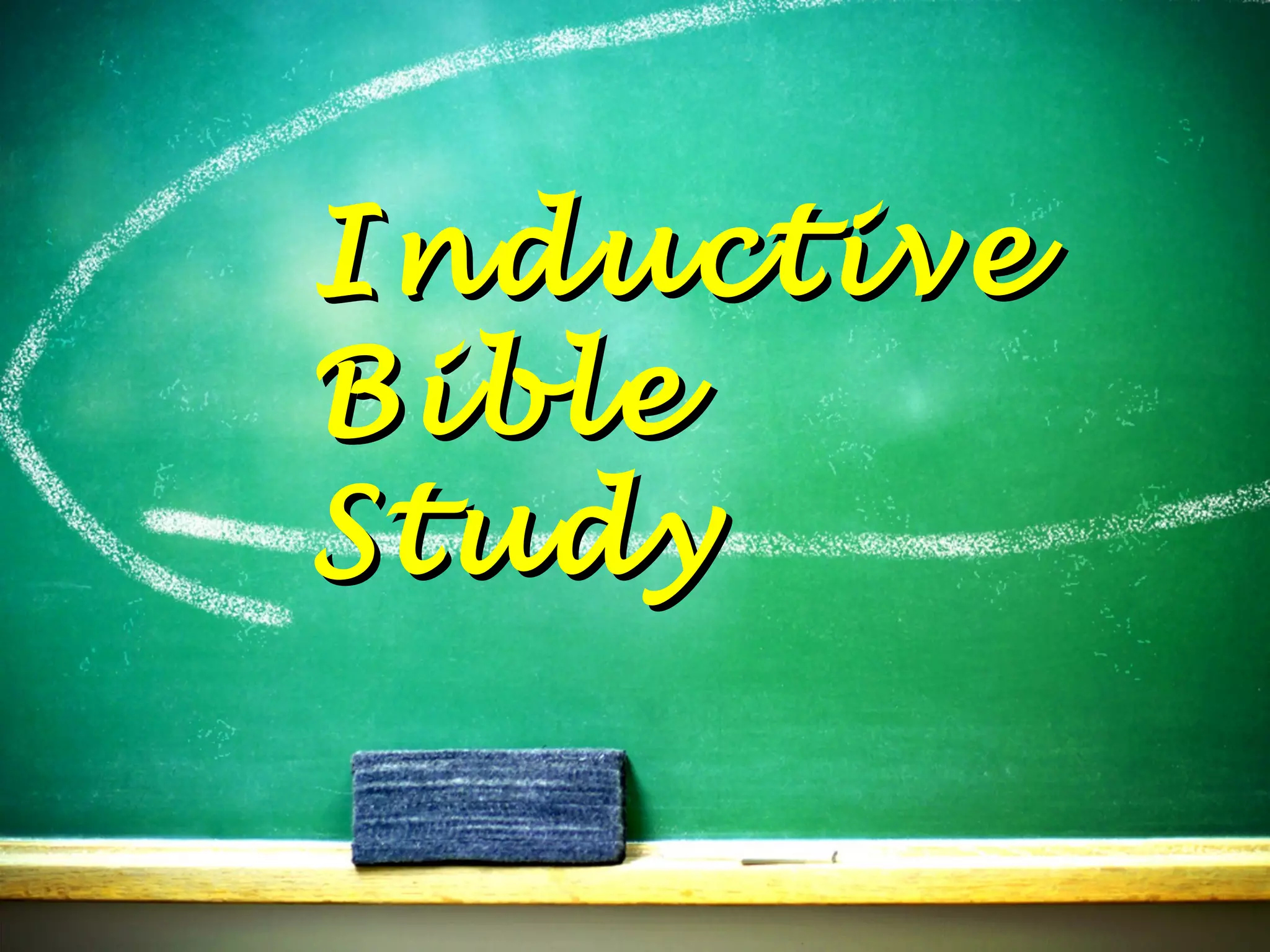 Inductive bible study ppt | PPT
