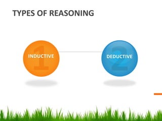 Inductive & deductive reasoning (advance research methodology) | PPTX