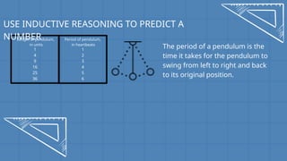 Inductive reasoning involves drawing conclusions from specific ...