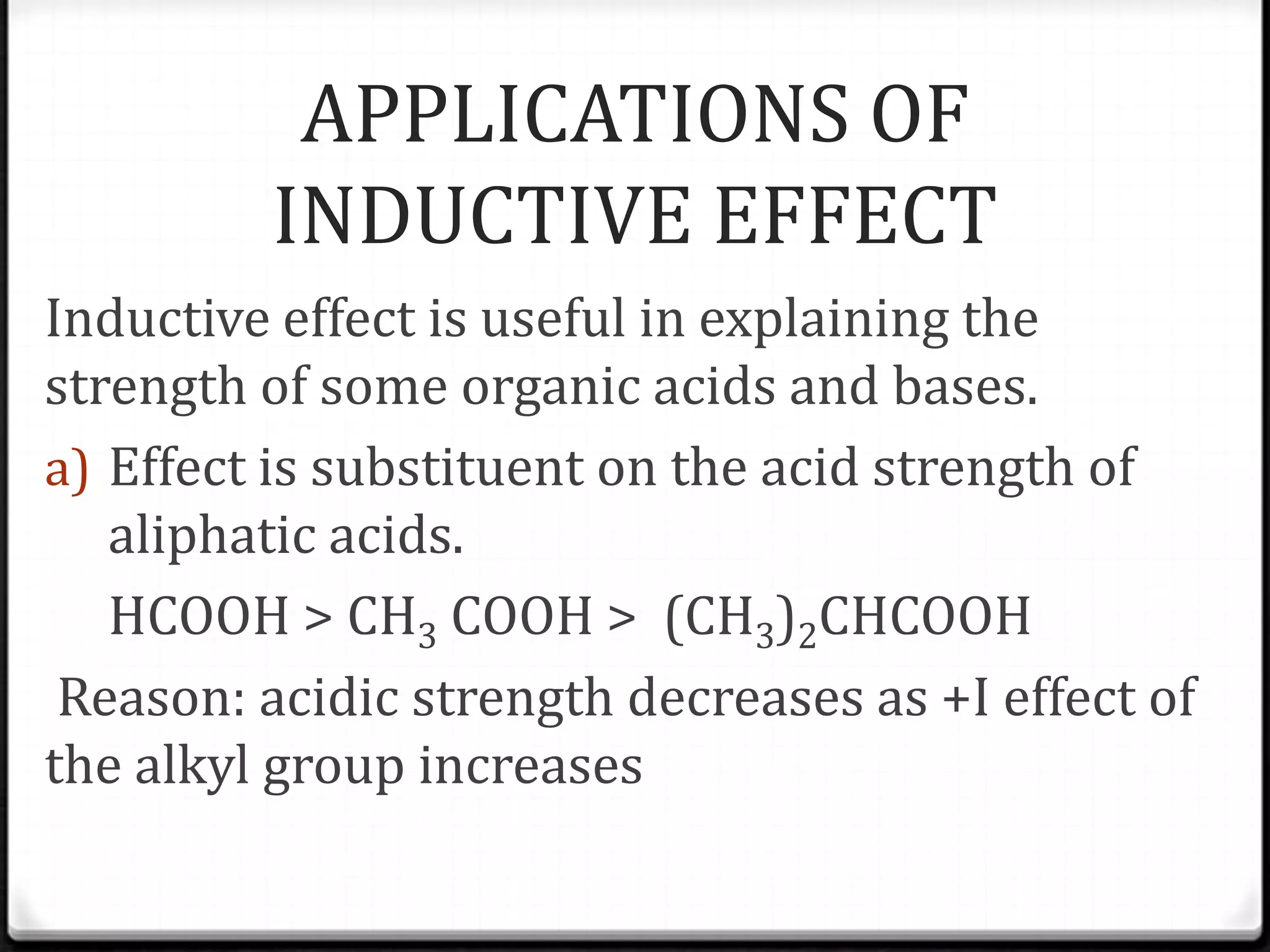 Inductive effect | PPTX