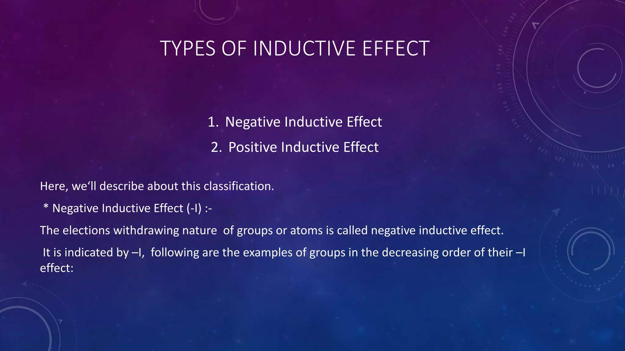 Inductive effect | PPTX