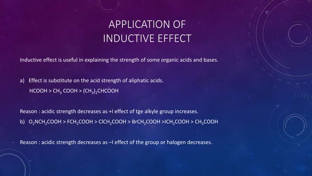 Inductive effect | PPT | Free Download