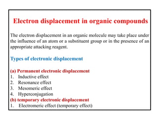 Inductive effect pptx | PDF