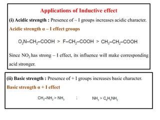 Inductive effect pptx | PDF
