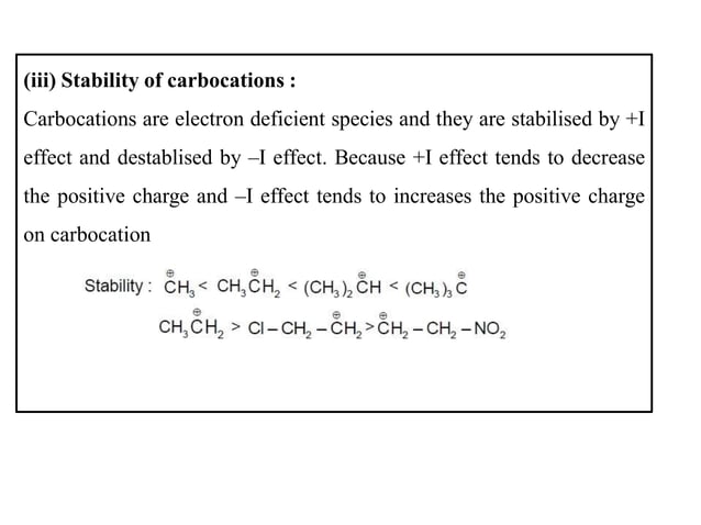 Inductive effect pptx | PDF | Chemistry | Science