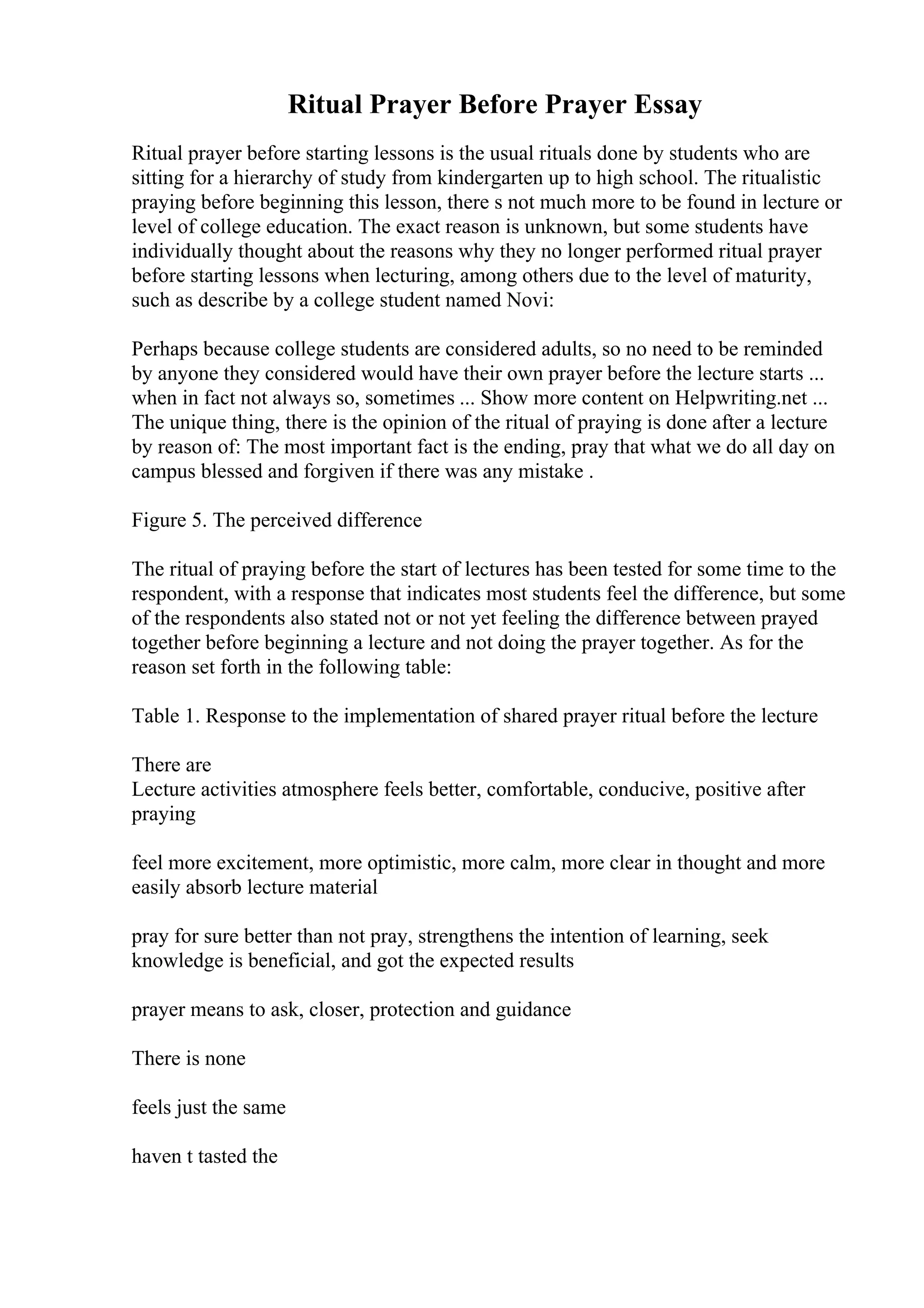 Inductive Essay Examples | PDF