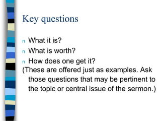 Inductive Sermon Forms | PPTX